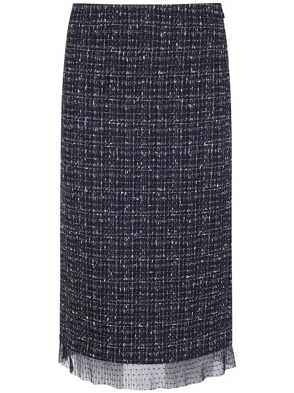TWINSET Boucle Midi Skirt