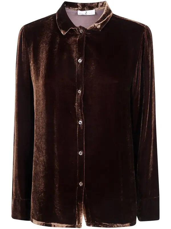 WHYCI Shirt Flared "wh0164 0041 Cognac