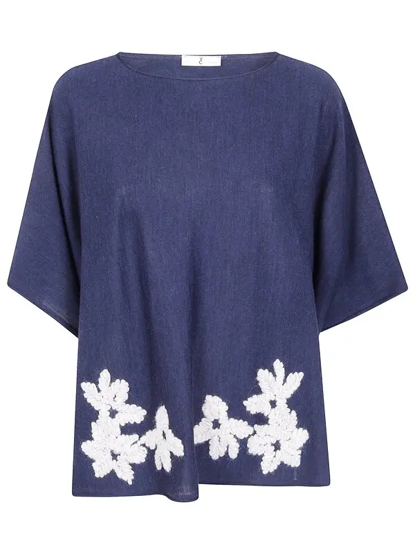 WHYCI Jacket Embroidered Poncho