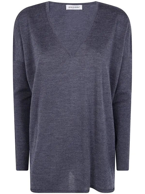 GENTRYPORTOFINO Long Sleeve Pullover Sweater