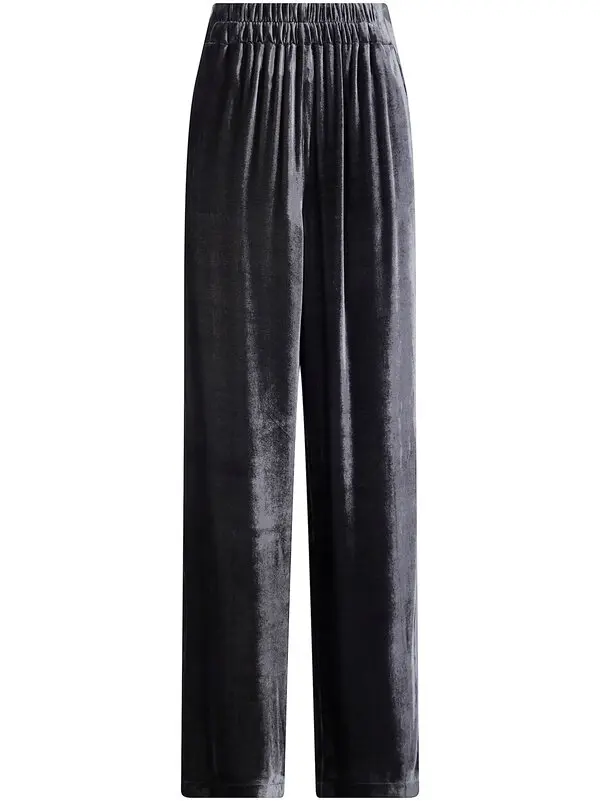 GENTRYPORTOFINO Pants Viscose Silk "d332vv G2035 Dark Dust