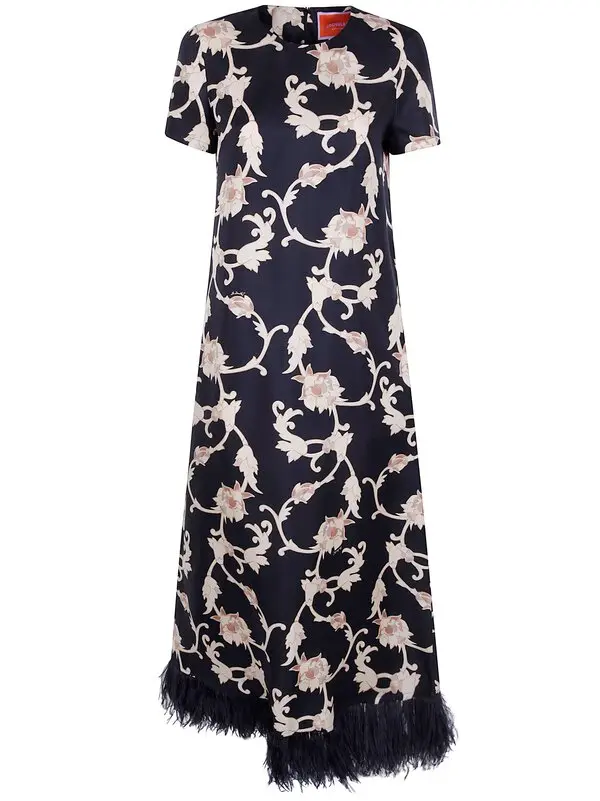 La DoubleJ Floral Swing Dress