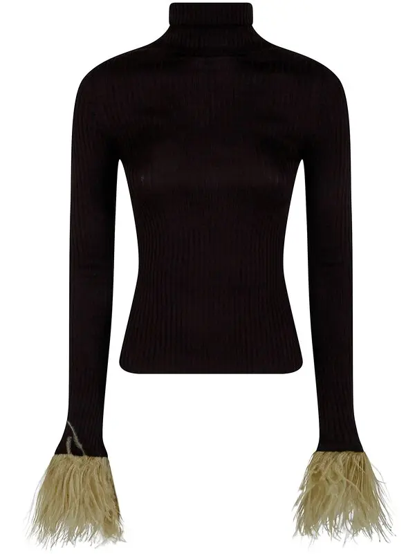 La DoubleJ Top Cashmere "high Kick