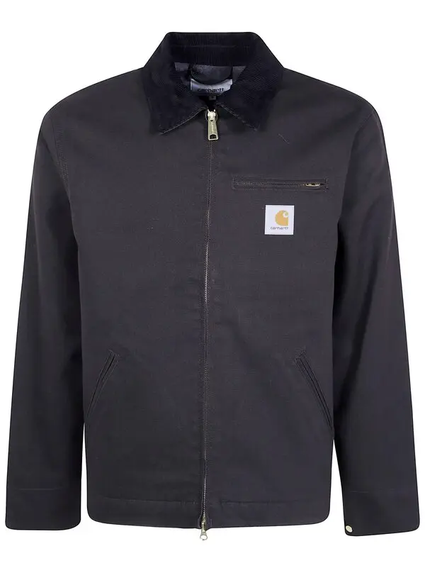 Carhartt Work In Progress Jacket Canvas 'detroit - Brown