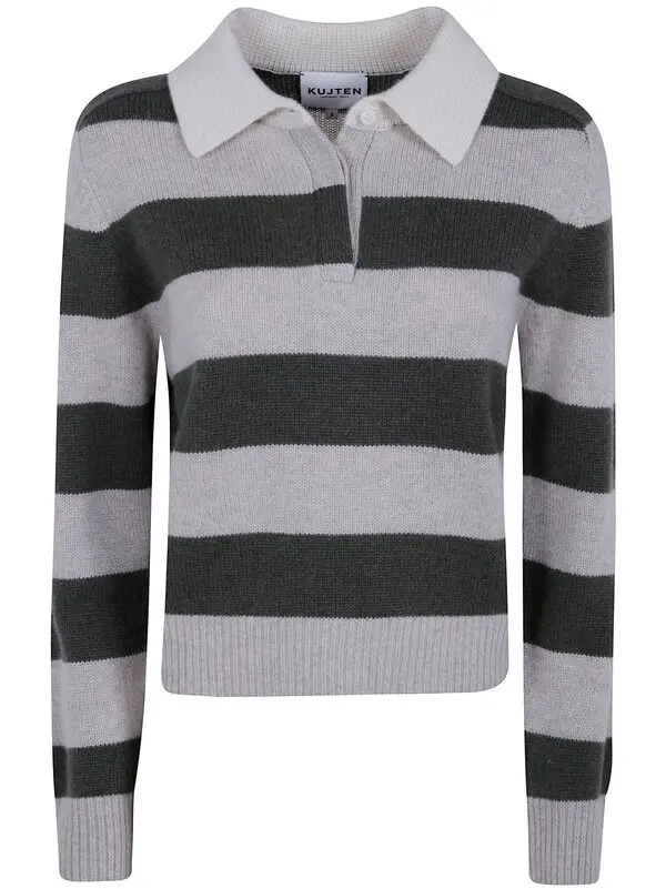 KUJTEN Sweater Cashmere "royce Stripe