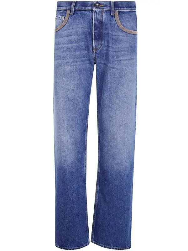Etro Jeans Straight "mrnb0021ac358s9091