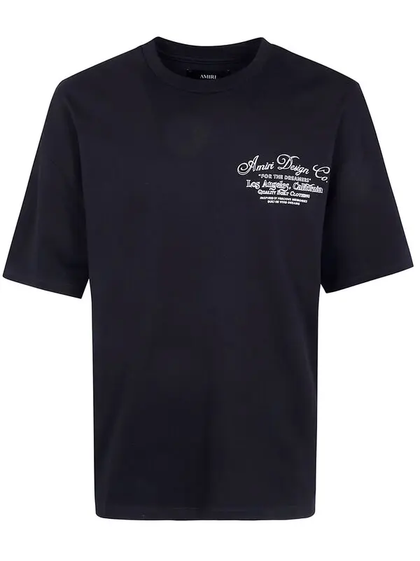 Amiri T-shirt Chain Stitch "dreamers