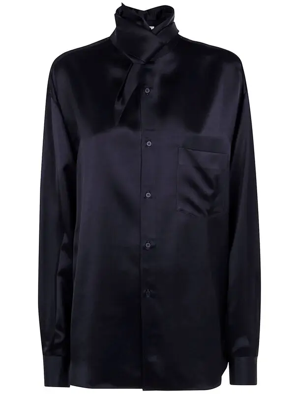 DARKPARK Detachable Bow Meg Shirt