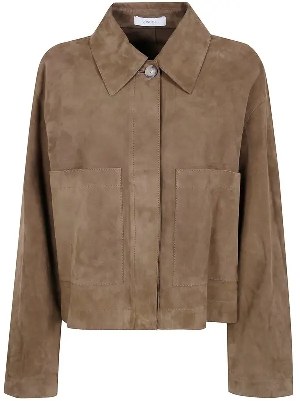 JOSEPH Jacket Light Suede "aitna - Brown