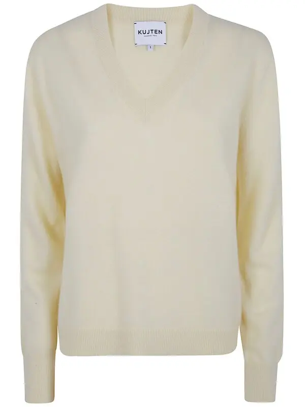 KUJTEN Sweater V Neck "lita - Blue