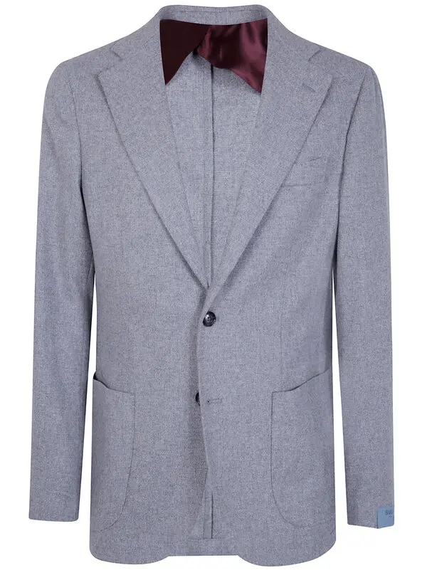 BARBA NAPOLI Single Breasted Jacket