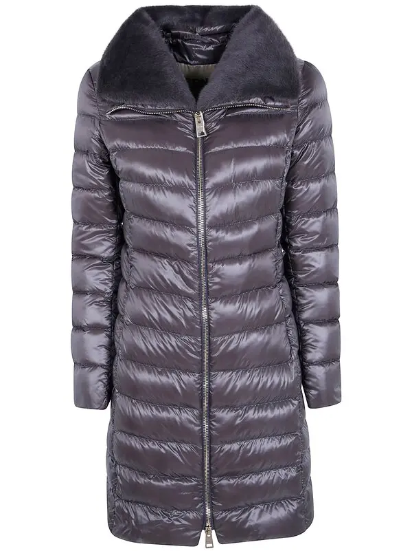 Herno Jacket Long "elisa - Gray