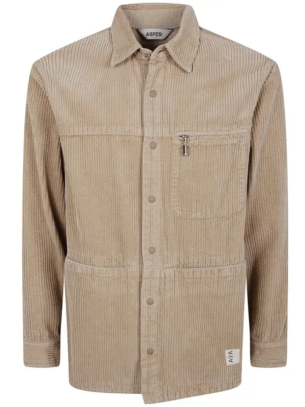 Aspesi Shirt Main Feature "flatter