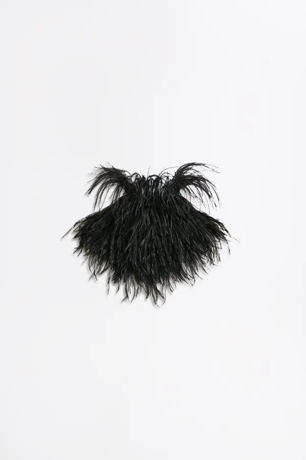 Scanlan Theodore Feather Scarf - Black