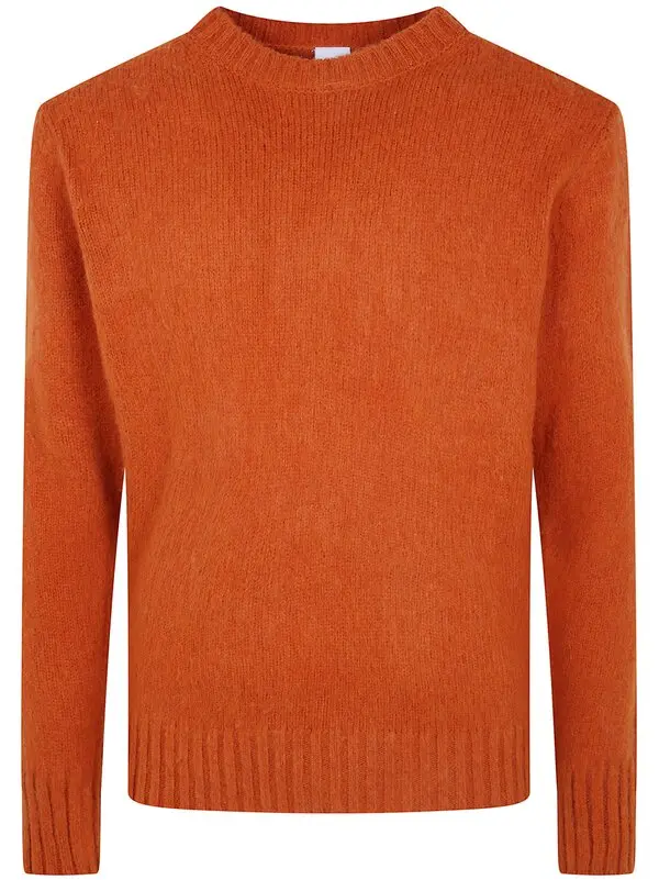 Aspesi Wool Round Neck Sweater - Yellow