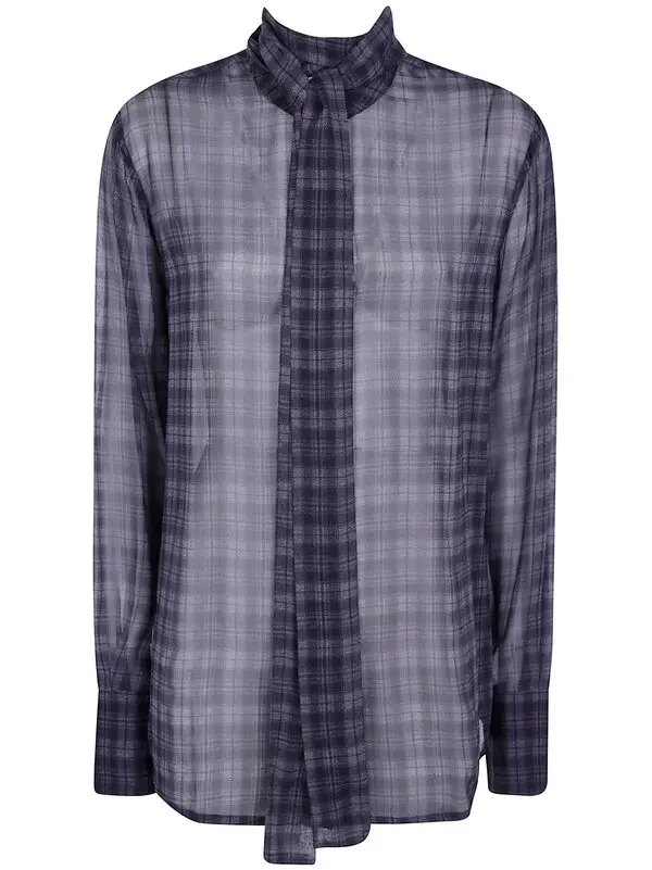 Seven For All Mankind Shirt Long Sleeves "bow Shirt