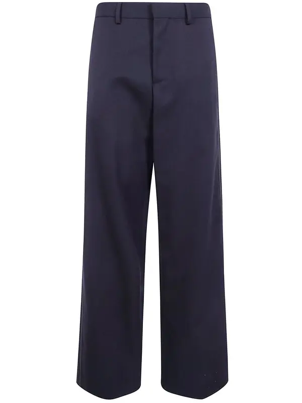 ANN DEMEULEMEESTER Pants Loose Fit "viola - Black