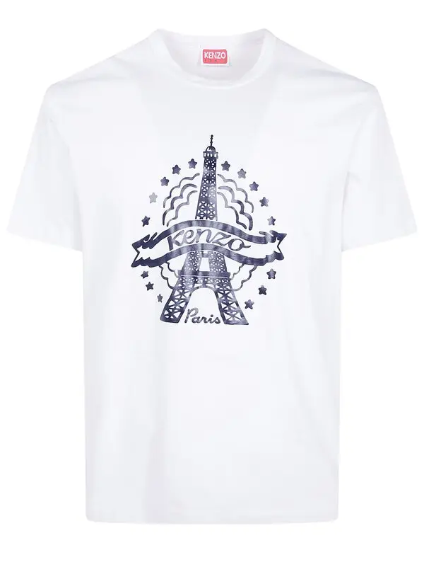 Kenzo T-shirt Graphic "eiffel Tower