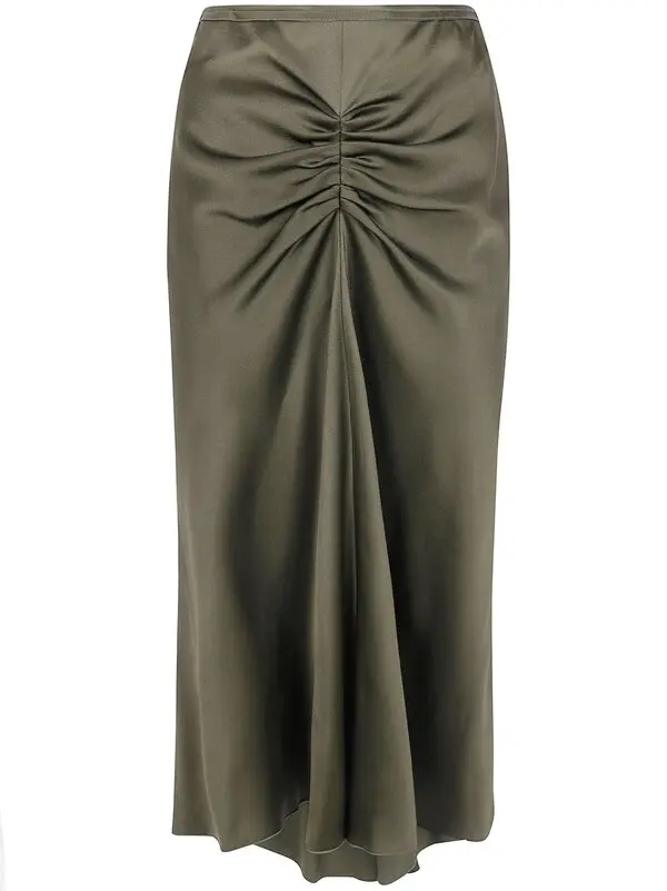 Victoria Beckham Skirt Ruffled "bela - Green