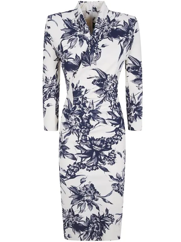 Chiara Boni La Petite Robe Demei Floral Print Dress