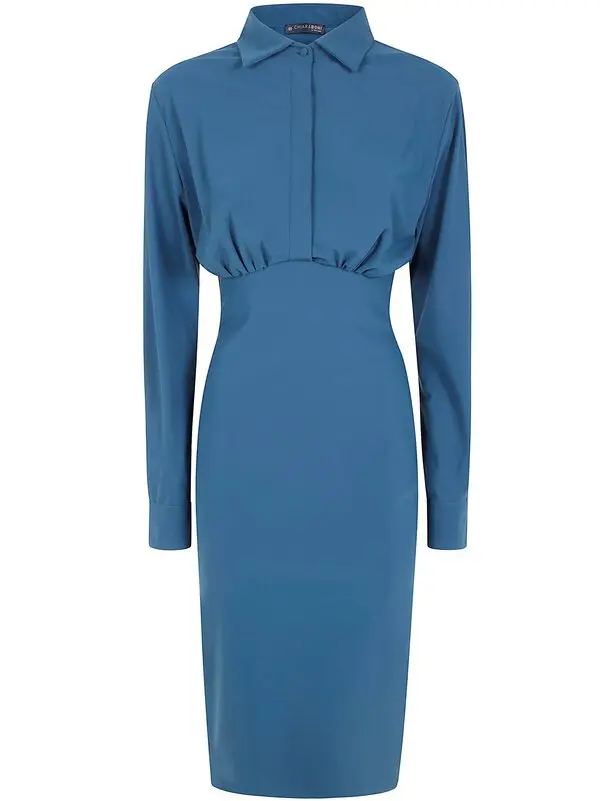 Chiara Boni La Petite Robe Long Sleeve Abrie Dress