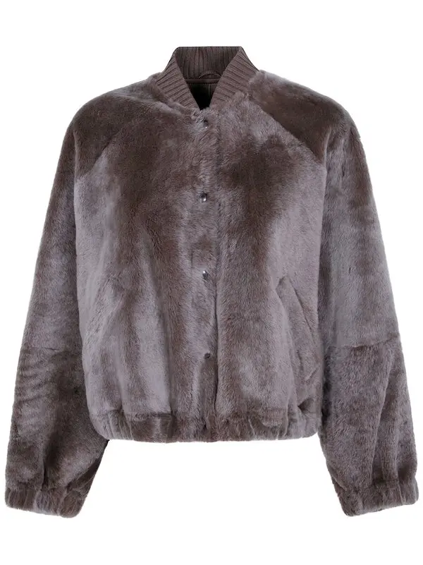Brunello Cucinelli Fur Bomber Jacket