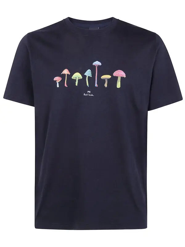 Paul Smith T-shirt Regular Fit "mushrooms