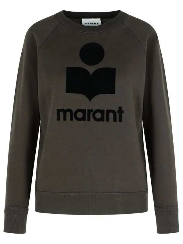 Isabel Marant Étoile Cotton Blend 'milliyny' Sweatshirt - Black