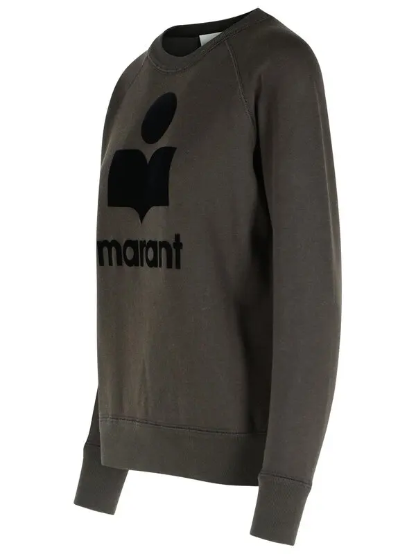 Isabel Marant Étoile Cotton Blend 'milliyny' Sweatshirt - Black
