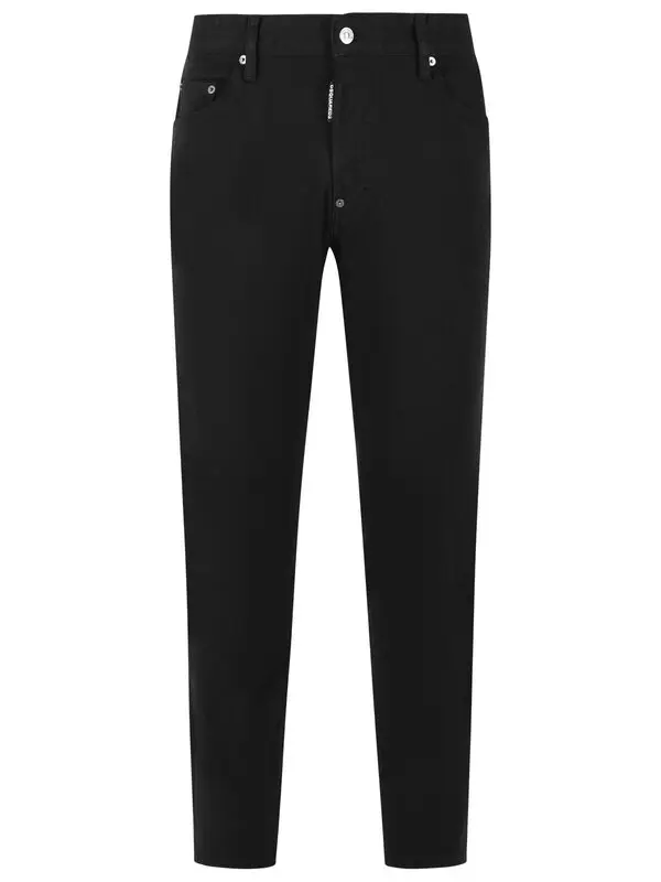 Dsquared2 Skater Cotton Jeans - Black