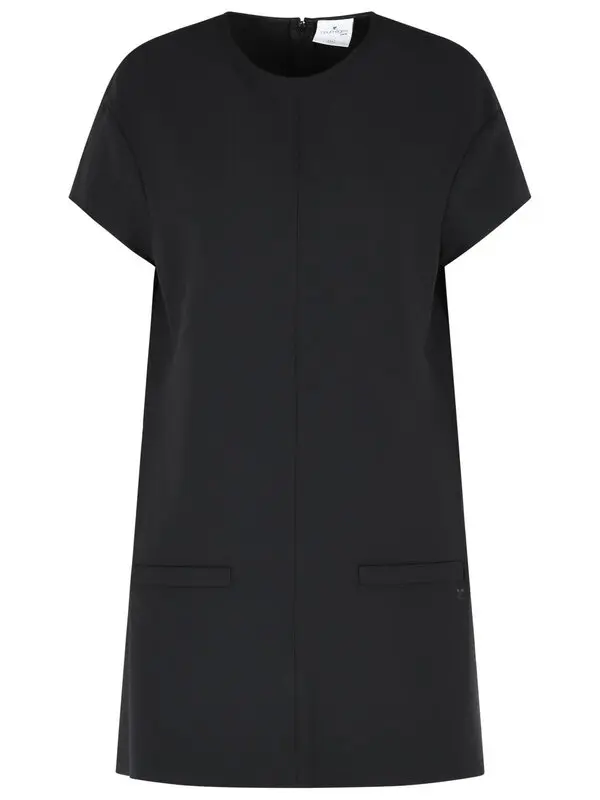 COURREGES Heritage' Wool Blend Dress - Black