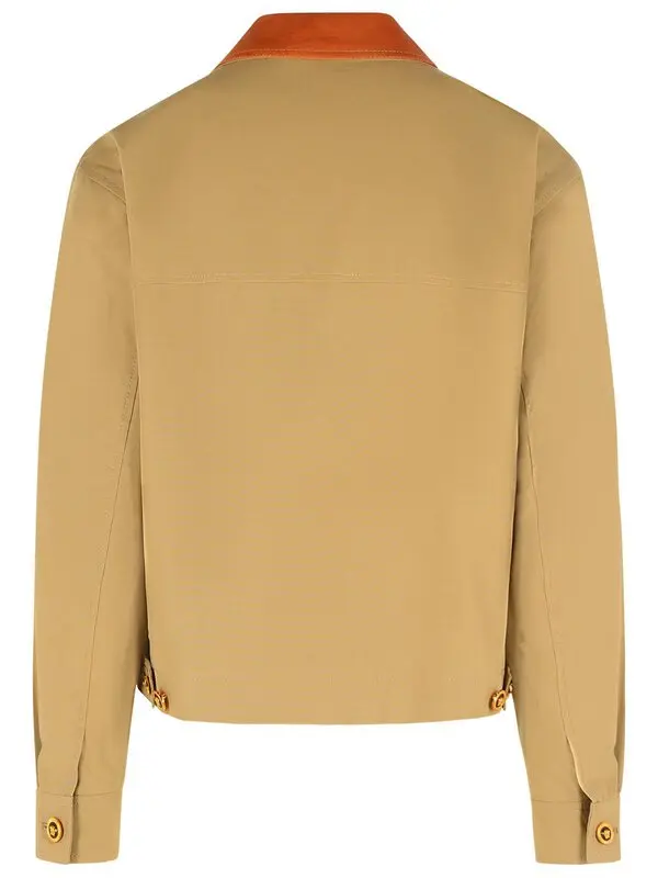 Versace Beige Cotton Jacket