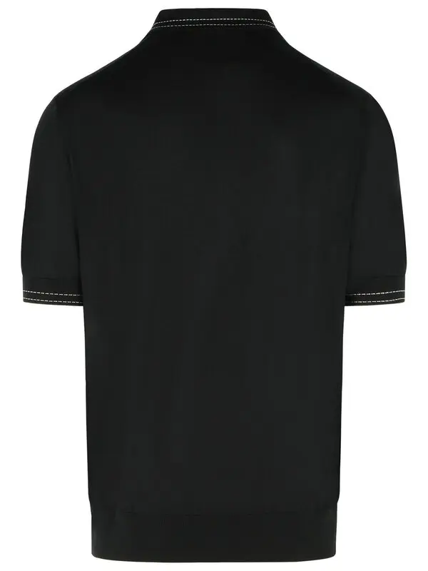 Dolce & Gabbana Silk Polo Shirt