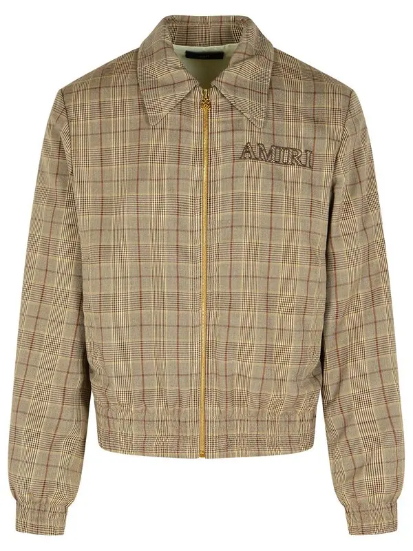 Amiri Beige Virgin Wool Blend Jacket