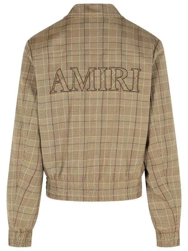 Amiri Beige Virgin Wool Blend Jacket
