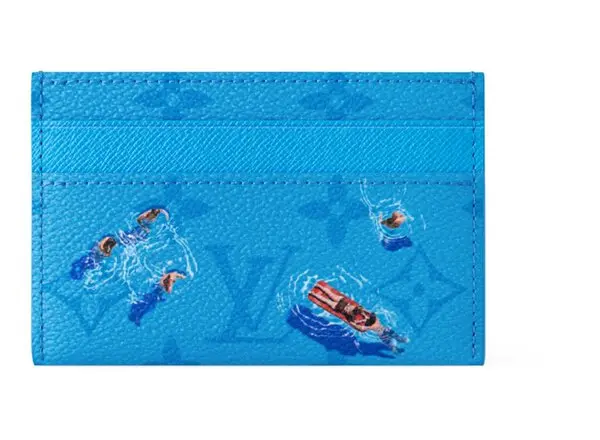 LOUIS VUITTON Monogram Heritage Double Card Holder