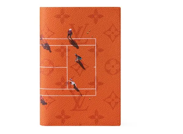 LOUIS VUITTON Monogram Heritage Passport Cover - Brick Red