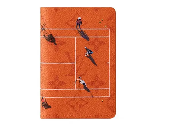 LOUIS VUITTON Monogram Heritage Pocket Organizer - Brick Red