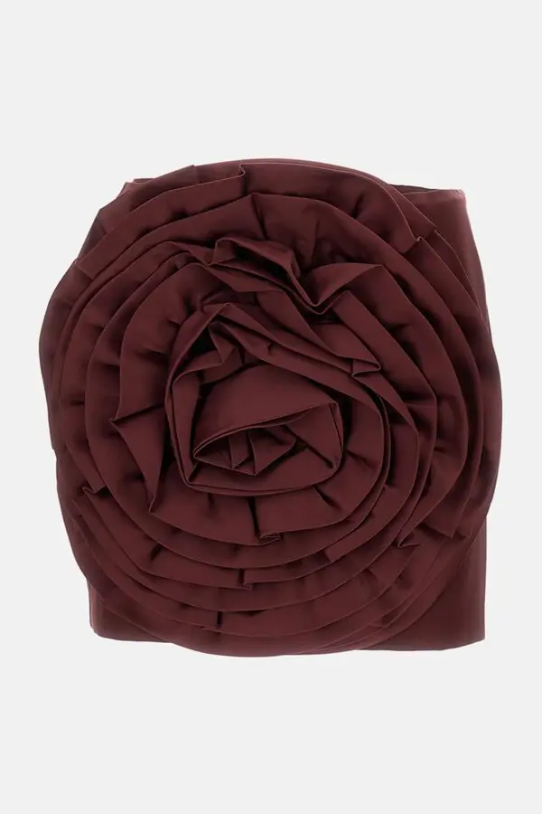 ROTATE BY BIRGER CHRISTENSEN Satin Mini Skirt