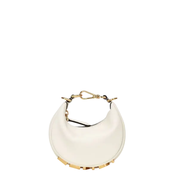 Fendi Fendigraphy Hobo Bag - White