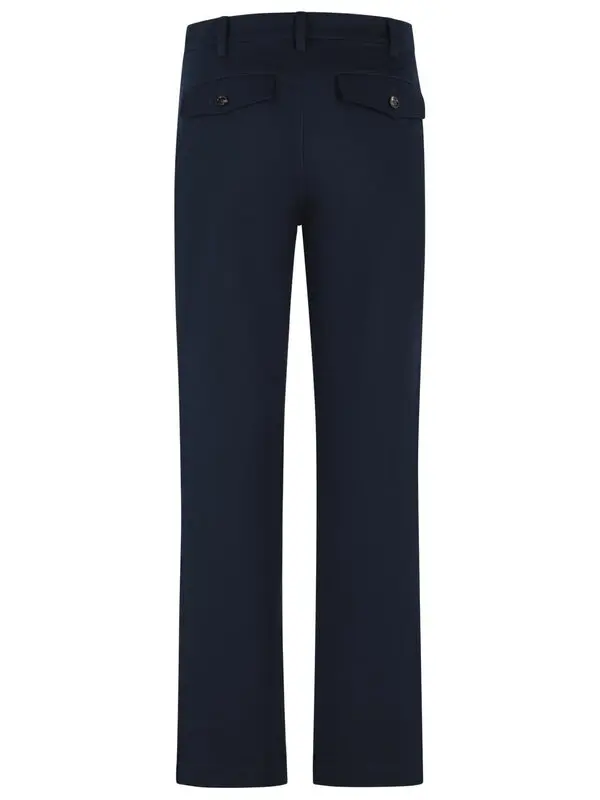 Burberry Arthur Cotton Pants - Blue
