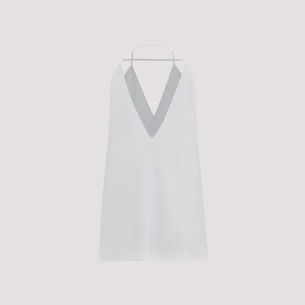 TOTEME Double-halter Silk Top