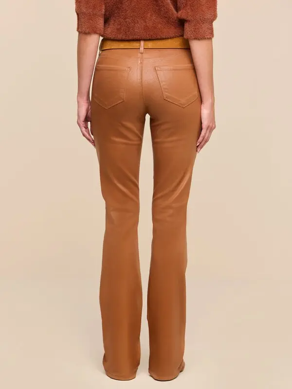 L'Agence Selma Coated Bootcut Jean