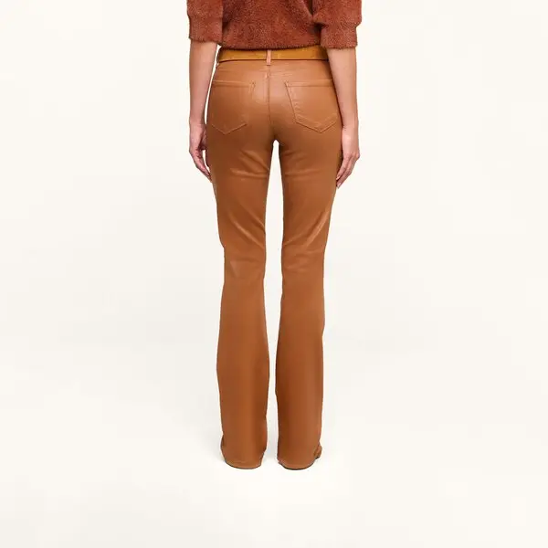L'Agence Coated Boot-cut Jeans - Java Coated