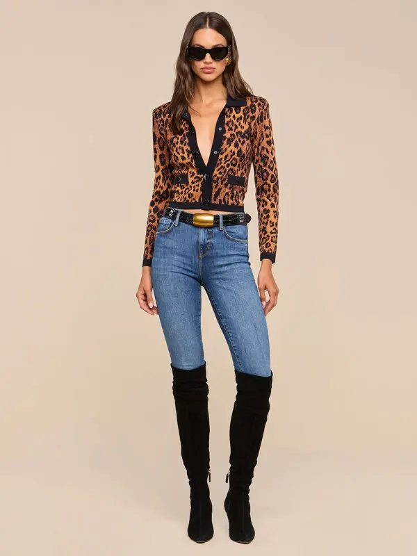 L'Agence Osiris Jacquard Cardigan