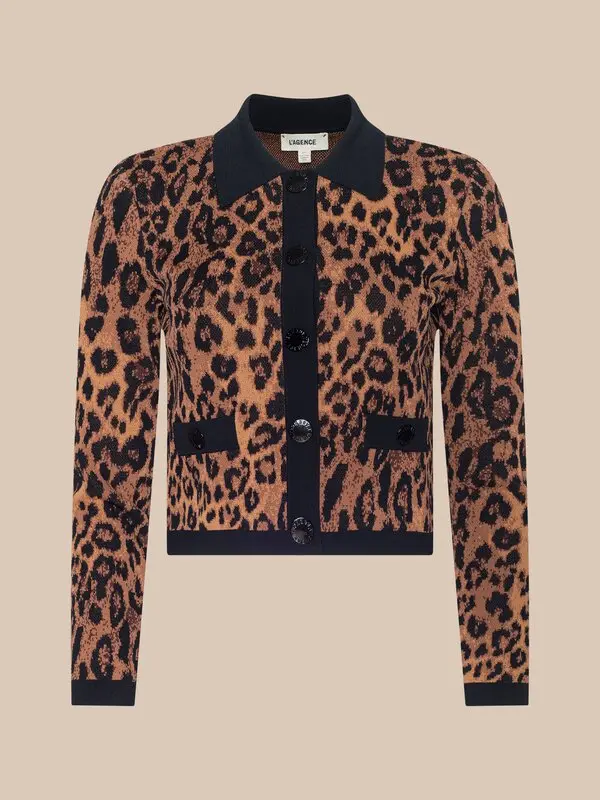 L'Agence Osiris Jacquard Cardigan