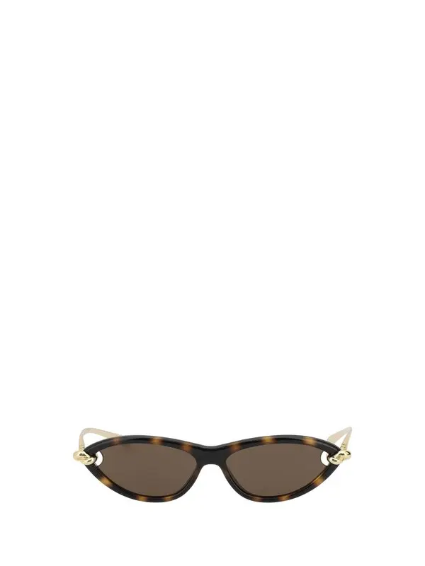 Bottega Veneta Sunglasses With Knot - Multicolor