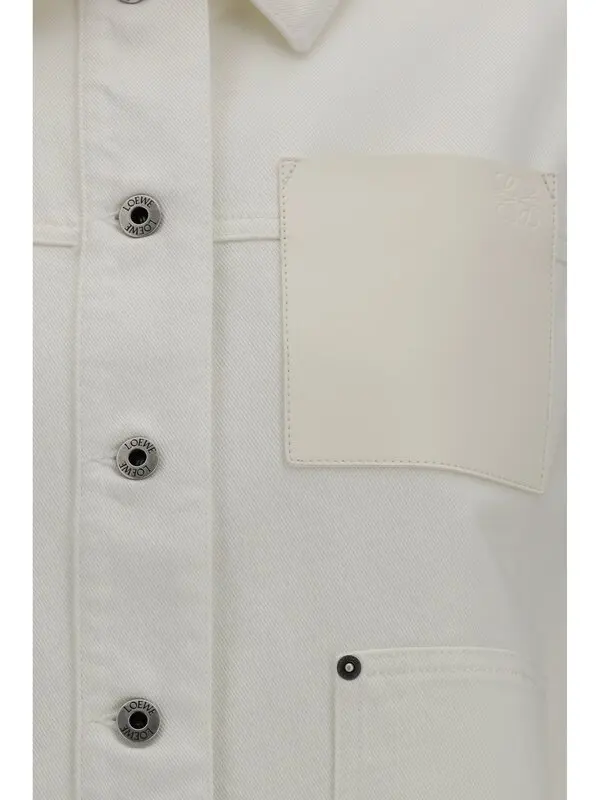Loewe Workwear Denim Jacket X Paula’s Ibiza - White