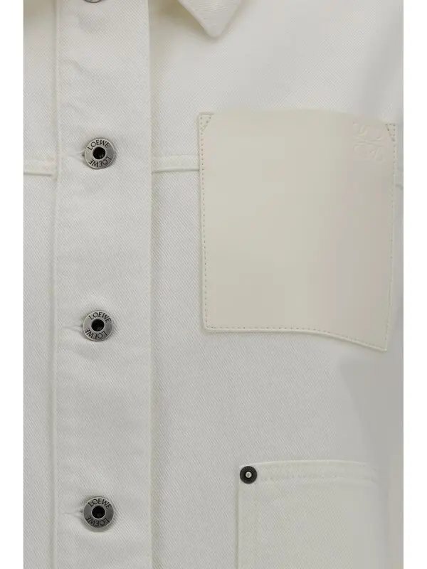 Loewe Workwear Denim Jacket X Paula's Ibiza - White