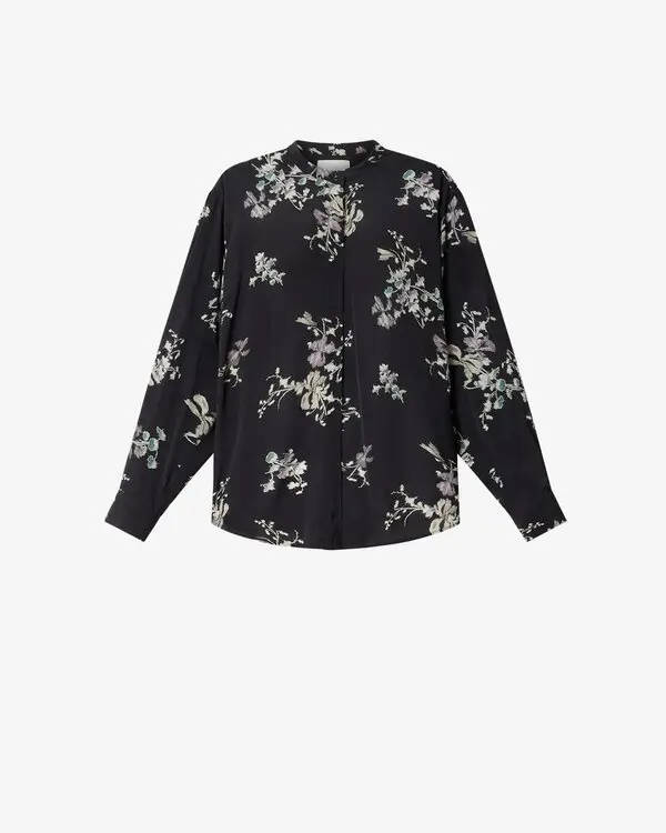 ETOILE Catchell Floral Print Shirt